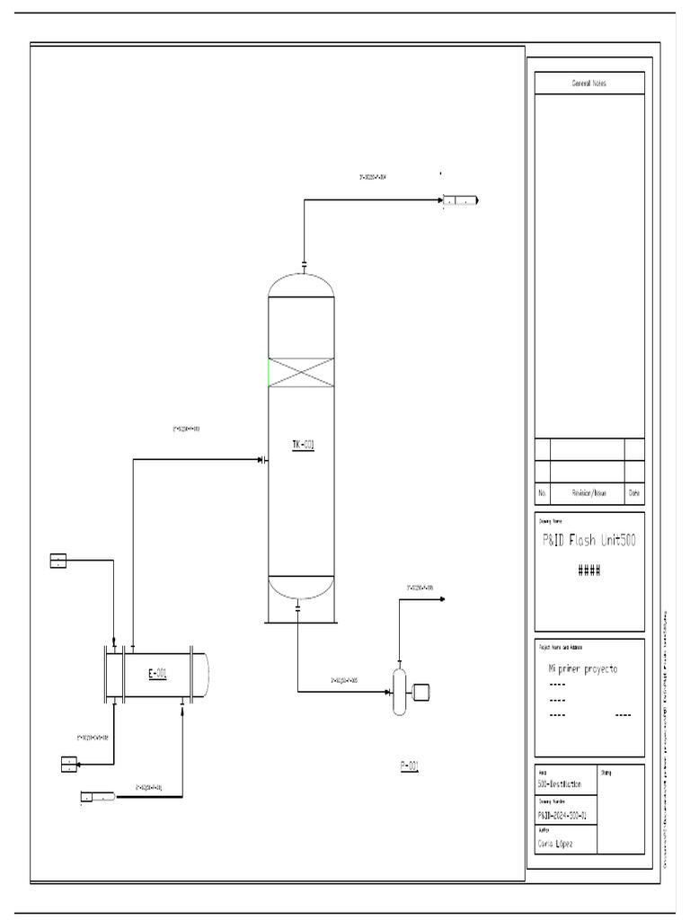 P&ID Flash Unit500.Pdf3 | PDF
