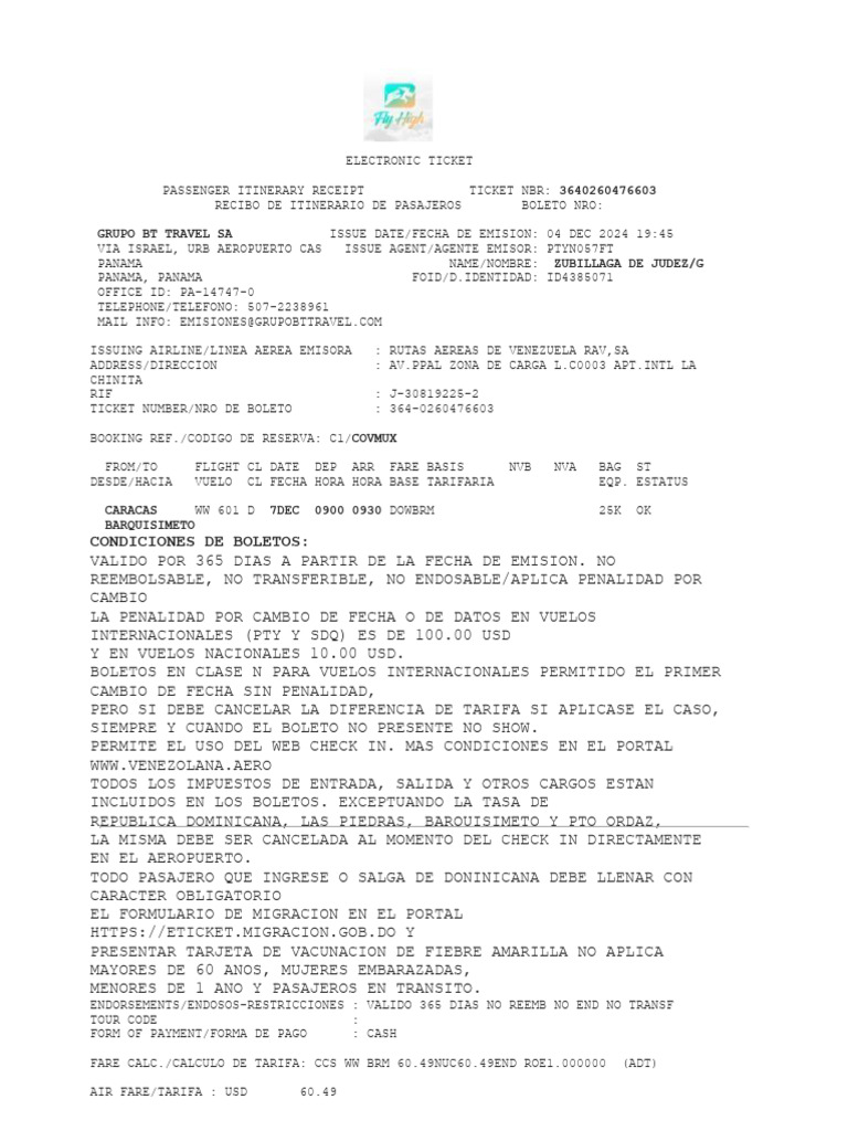 Gisela Zubillaga Ccs BRM | PDF