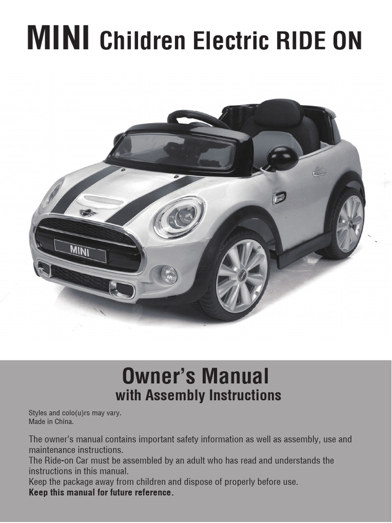 Mini Cooper | PDF | Battery Charger | Axle