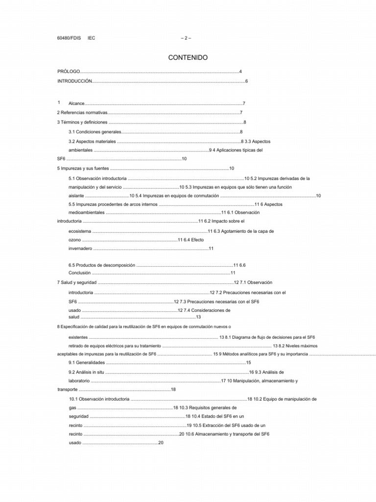 IEC 60480 - Traducido | PDF | Comisión Electrotécnica Internacional ...