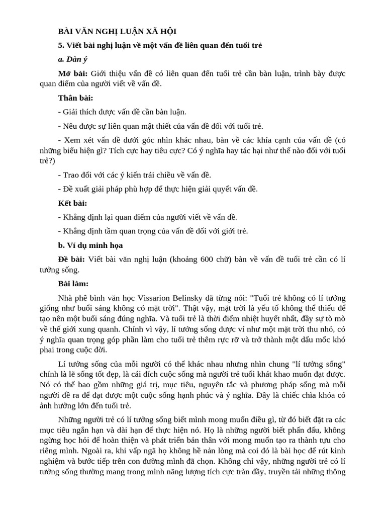 Đo N Văn, Bài Văn Ôn Cki, Cún | PDF