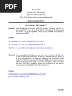 Wastewater Operator Exam Formula Sheet | PDF | Phosphorus | Sewage ...