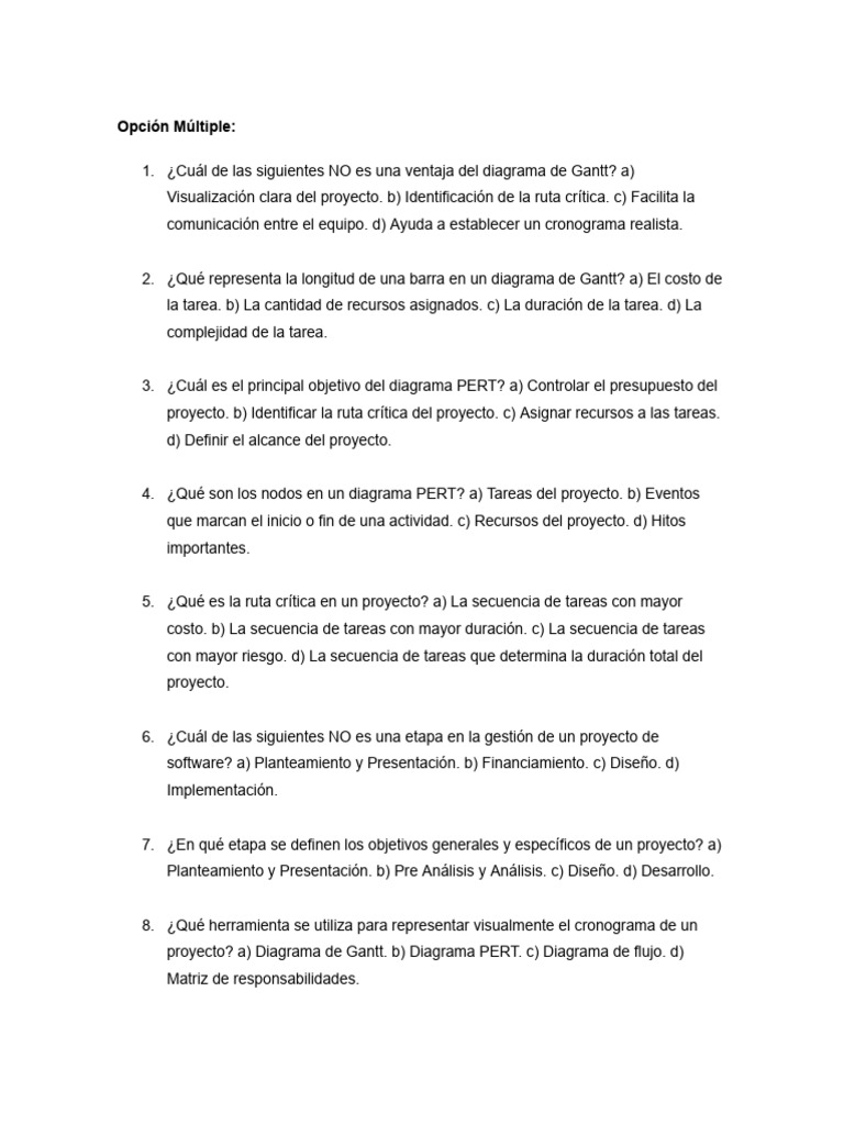 Respuestas Evaluación Mod3 y Mod4 | PDF | Software | Ingeniería de Sistemas