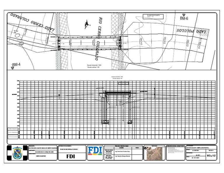 Plano Puente Vehicular | PDF