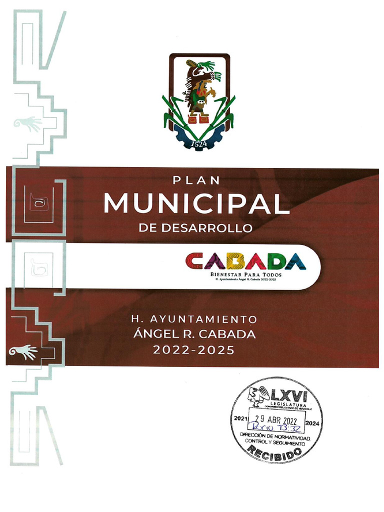 PMD Ángel R. Cabada - Veracruz.2022-2025 | PDF