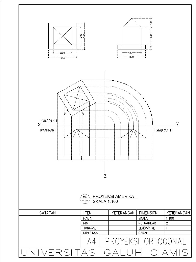 2A Proyeksi Amerika | PDF
