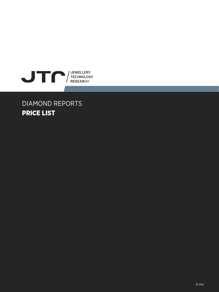 62d99791f2c20f9a0deb3937 - JTR-Diamond Reports Price List | PDF ...
