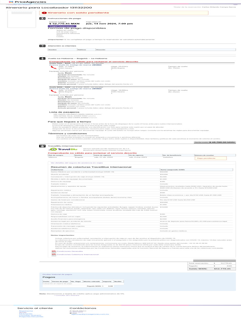 Pre Reserva | PDF | Peso mexicano