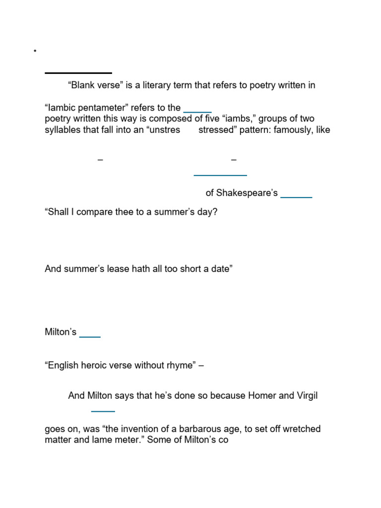 Core-101 | PDF | Poetry | Narrative Forms