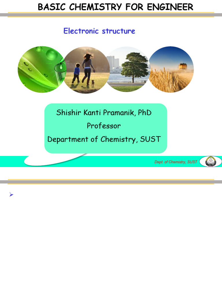 Ch 1(1) | PDF | Atoms | Electron Configuration