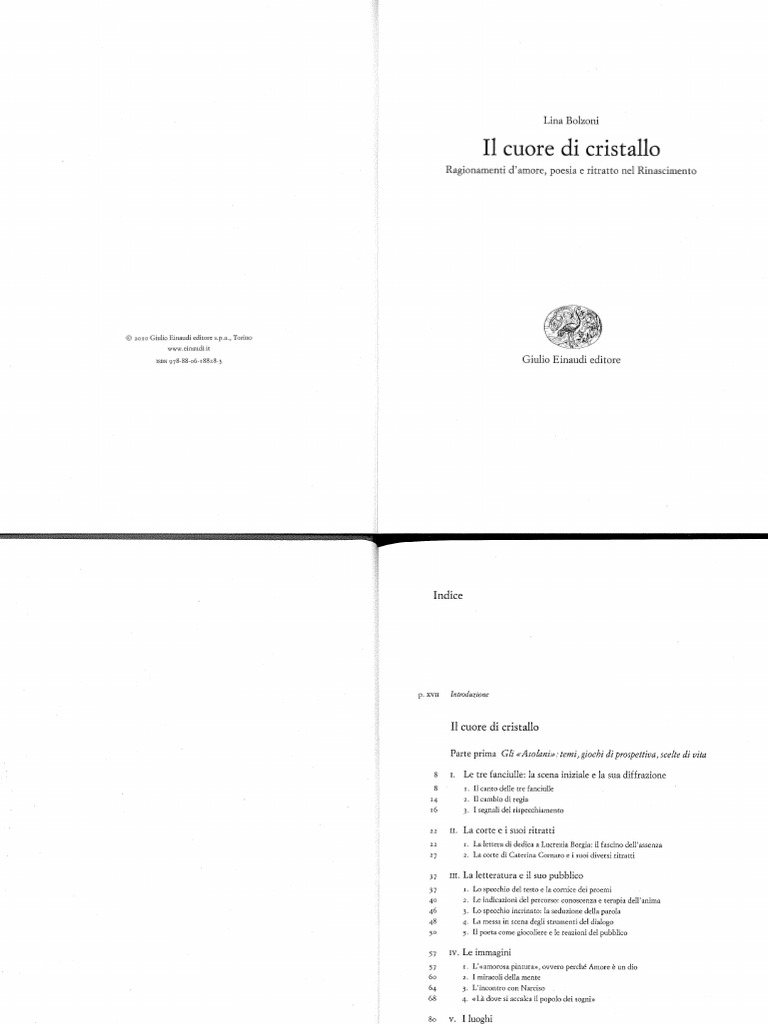 Il Cuore Di Cristallo | PDF