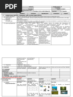 Week 4 Q2 Emilyestrella DLP Matatag Science Grade 4 | PDF | Habitat | Marine Biology