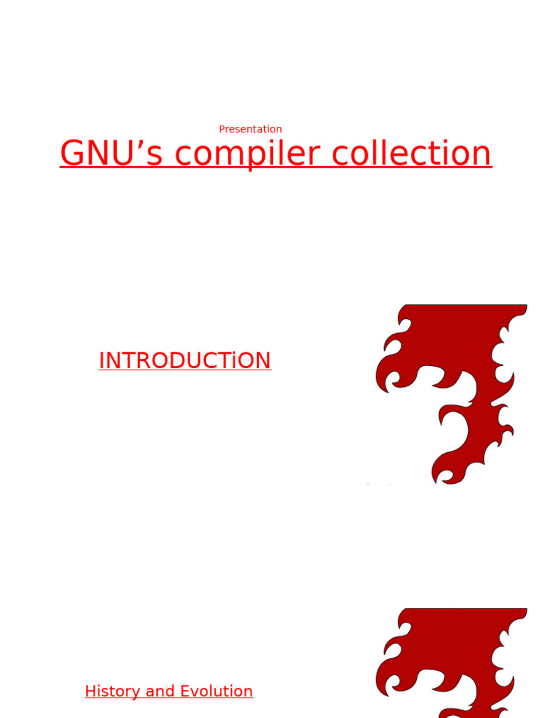 Overview of GNU Compiler Collection | PDF | Compiler | Information Technology
