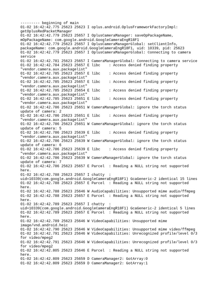 Log Cat 1735807362708 | PDF | Software | Computing