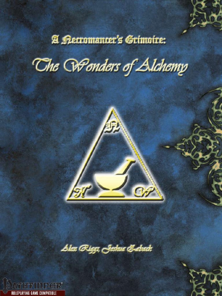 A Necromancer's Grimoire - The Wonders of Alchemy | PDF