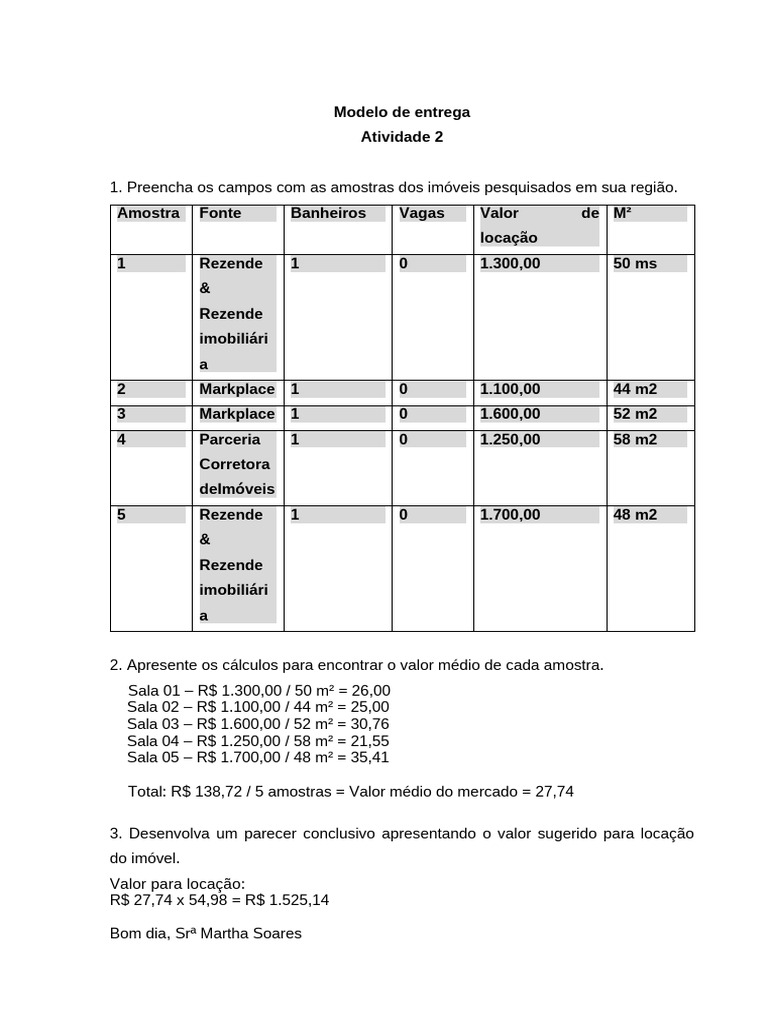 Atividade 2 Muna | PDF