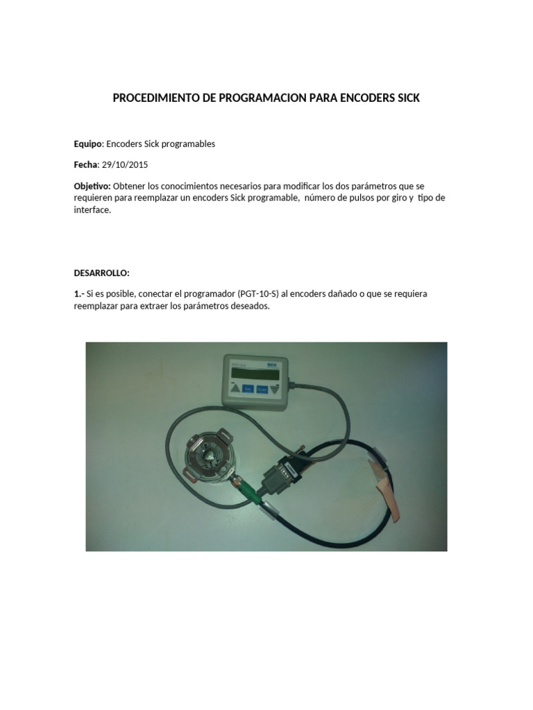 Instructivo Display Encoder | PDF