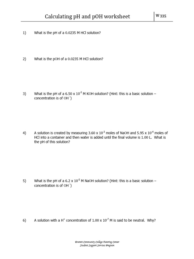 biochem practice problem + past paper | PDF | Ph | Buffer Solution
