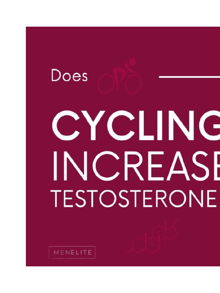 Does Cycling Increase Testosterone | PDF | Testosterone | High ...