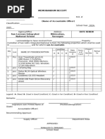 Memorandum Receipt (MR) | PDF | Government | Business