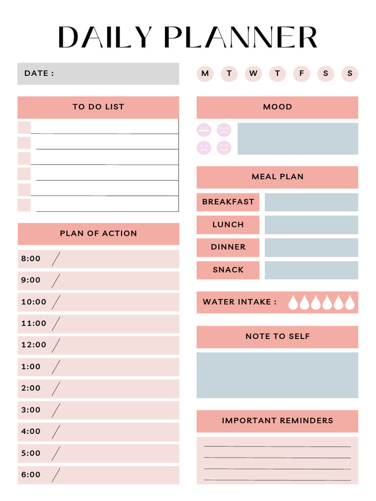 White Modern Minimal Daily Schedule Planner - 20250103 - 004035 - 0000 ...