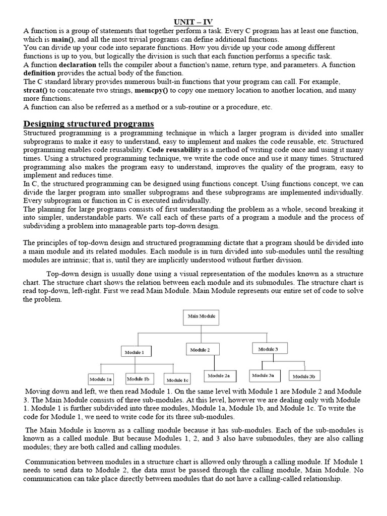 Unit IV (1) | PDF | Parameter (Computer Programming) | Pointer ... Unit IV (1) | PDF | Parameter (Computer Programming) | Pointer ...