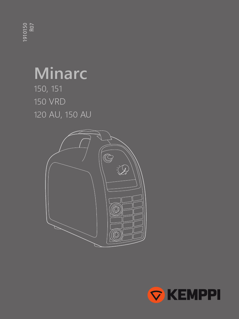 minarc-150-om-en | PDF | Welding | Construction