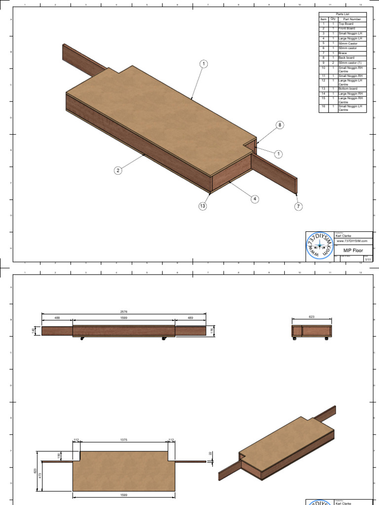 MIP Floor Drawing v1 | PDF