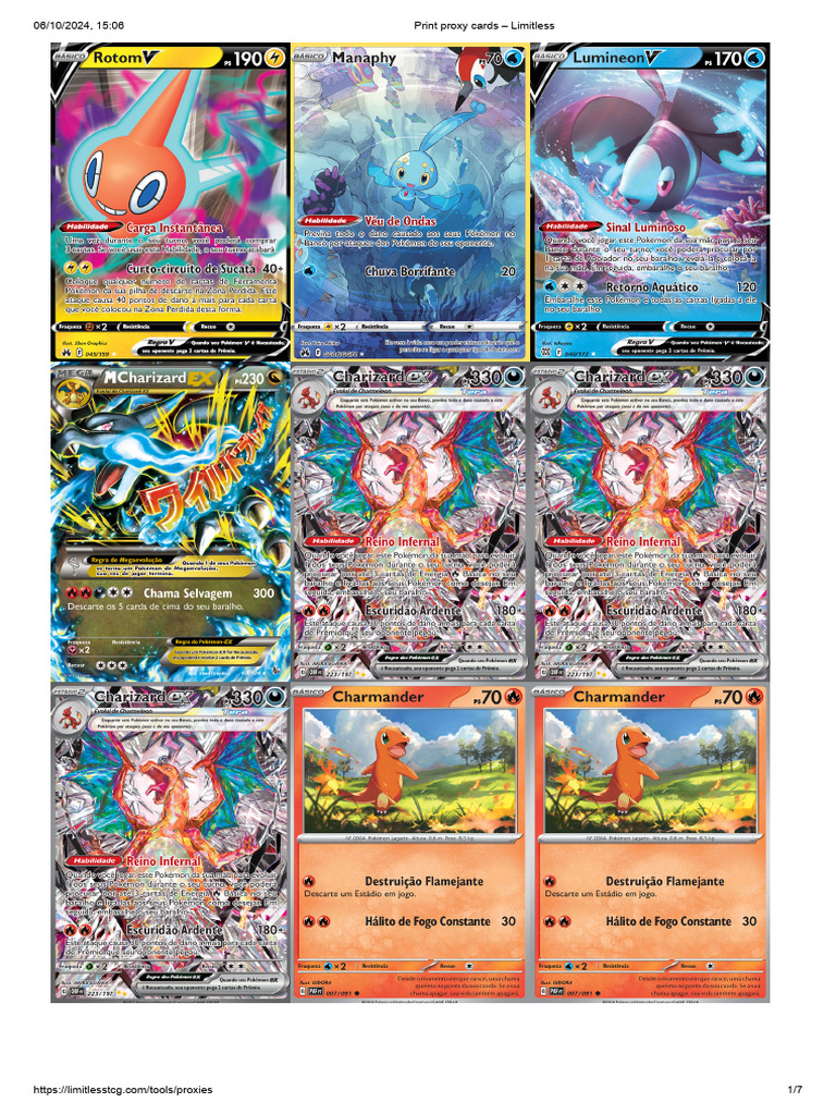 Print Proxy Cards - Limitless | PDF