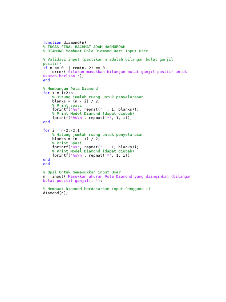 Algoritma Program Final | PDF
