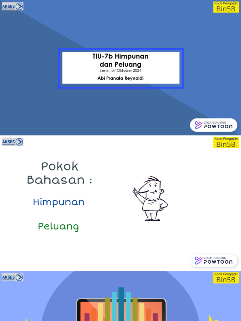 TIU-7b Himpunan Dan Peluang | PDF