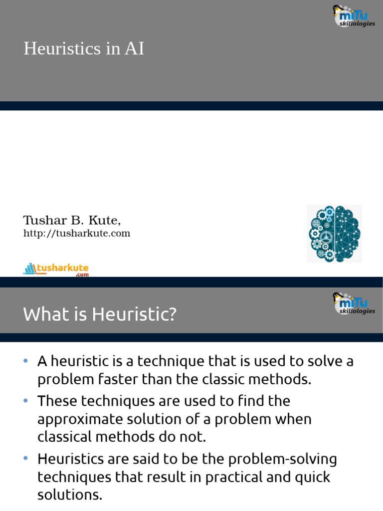 6.-Heuristic-Search-Techniques Notess | PDF | Heuristic | Psychological ...