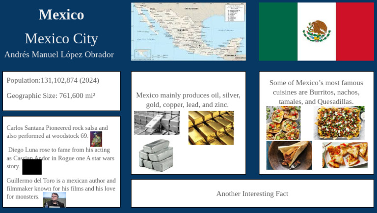 Gaven Little - Spanish-Speaking Country Infographic Slide Template | PDF