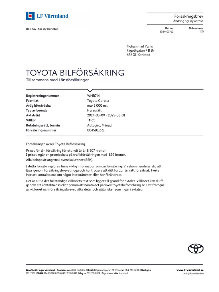 Bekraftelse Forsakbesk 31ffcb33 Bc80 484b 90a8 8eb3b4ab2d0b | PDF