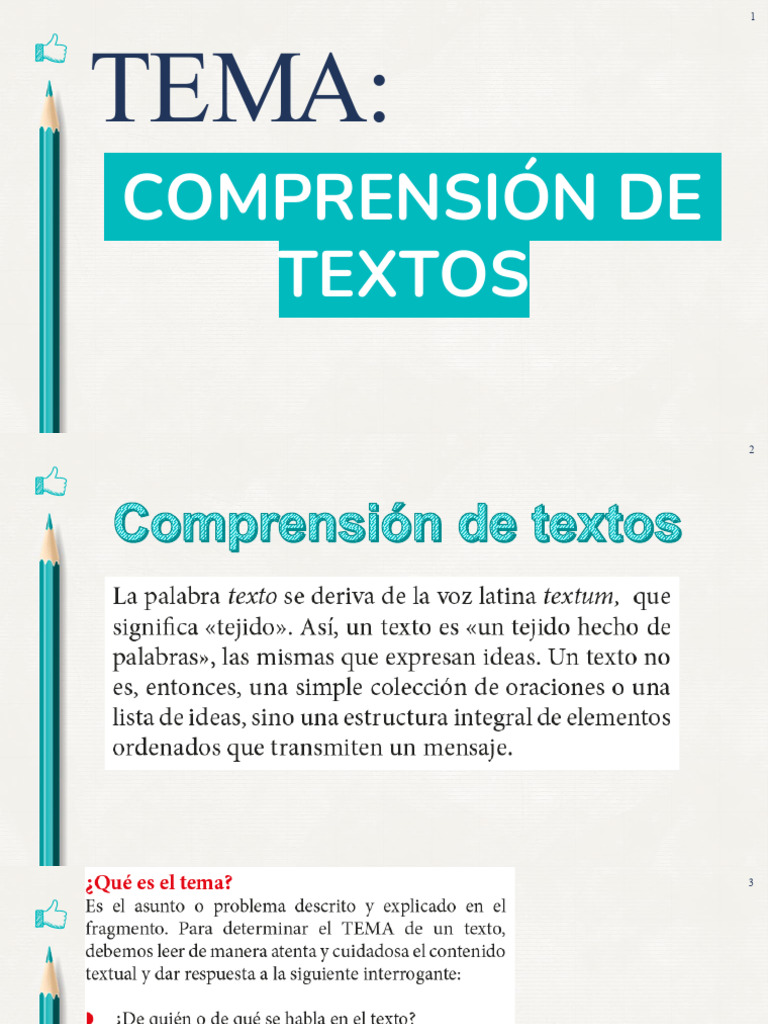 Círculo Comprensión de Textos | PDF