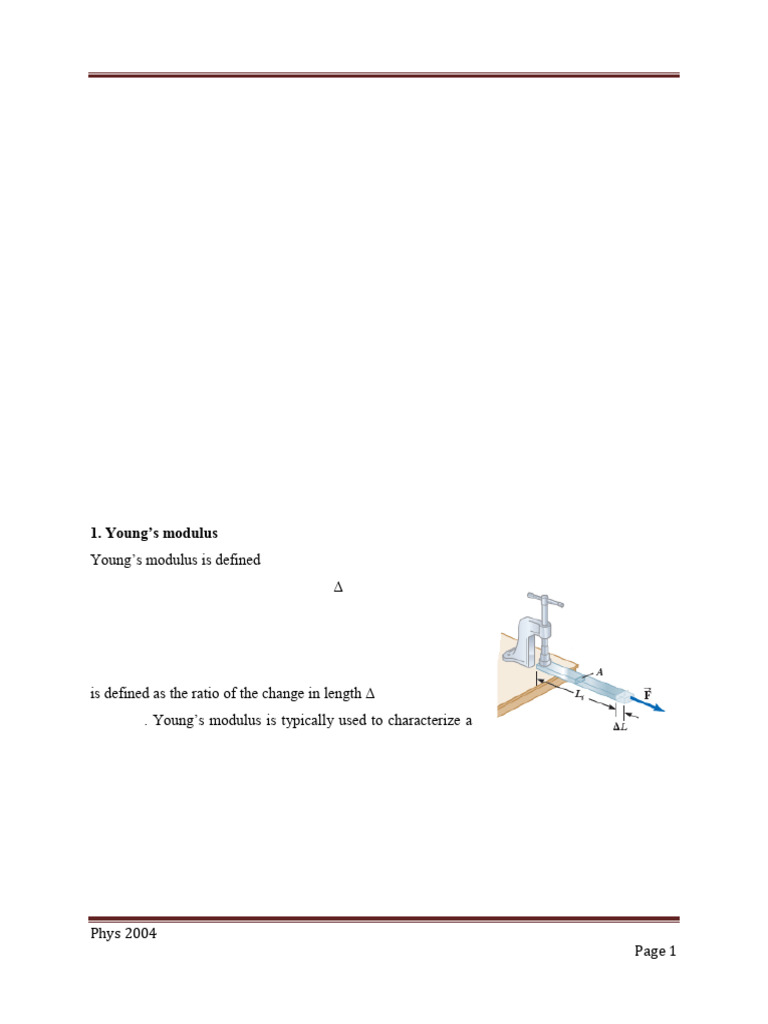 Phys 2004 Fluid Statics | PDF | Buoyancy | Stress (Mechanics)