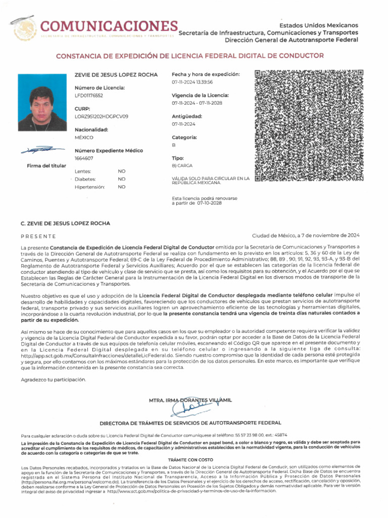 Licencia Federal | PDF