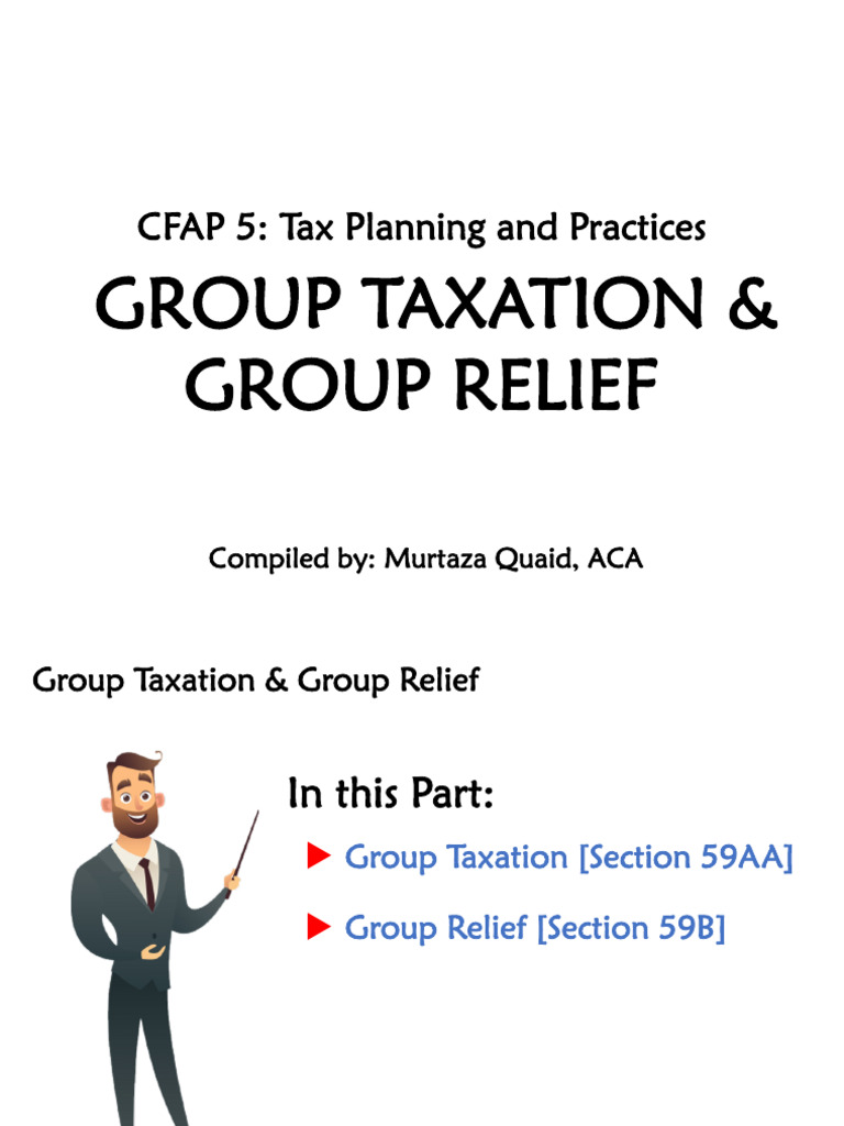 Group Taxation and Relief Overview | PDF | Taxes | Capital Gains Tax