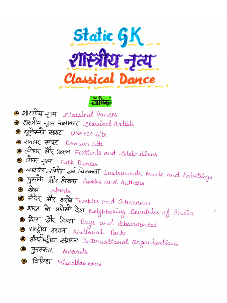 002) Static GK by Naveen Sir | PDF