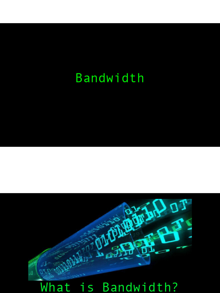 Bandwidth Binary | PDF