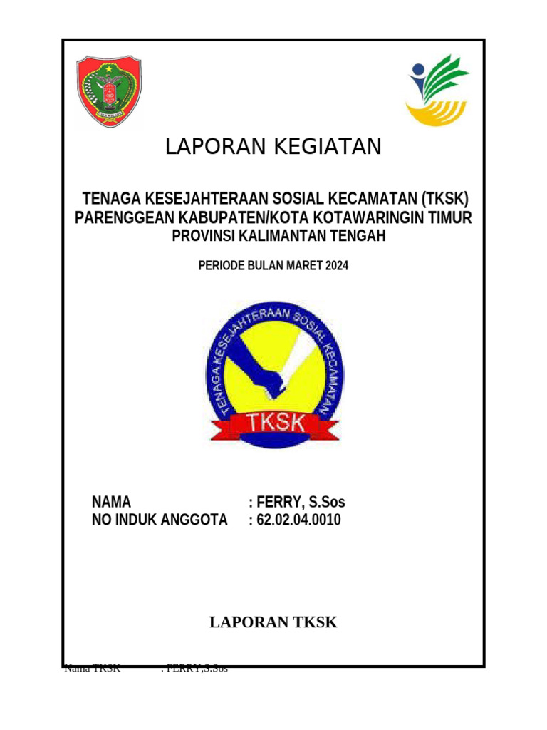 Laporan TKSK | PDF