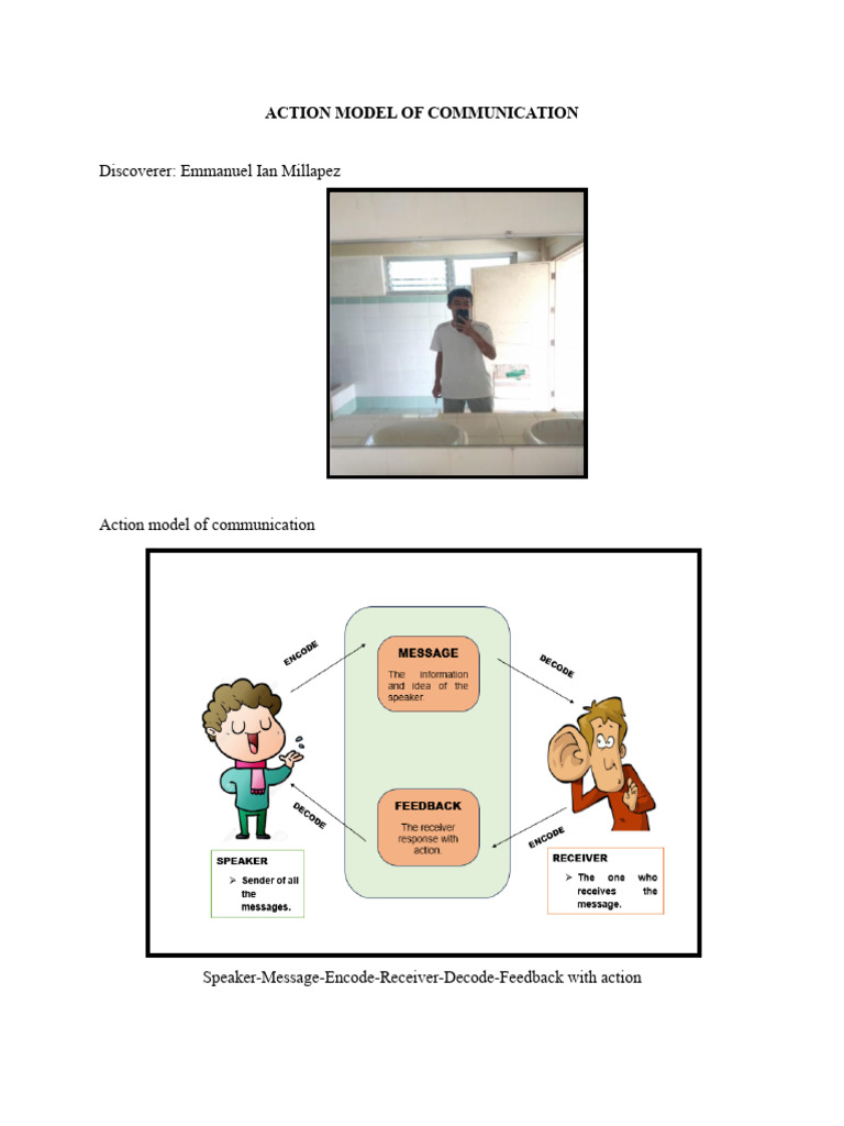 ACTION MODEL OF COMMUNICATION_eman | PDF