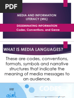 Film Codes & Conventions | PDF