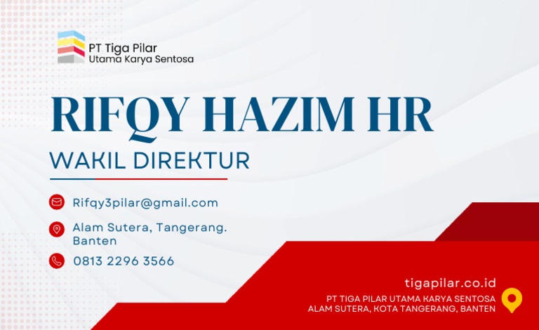 Kartu Nama Rifky | PDF