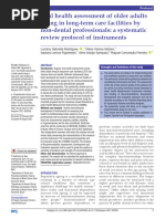 Oral Health Assesment Tool (OHAT) | PDF | Oral Hygiene | Dentistry