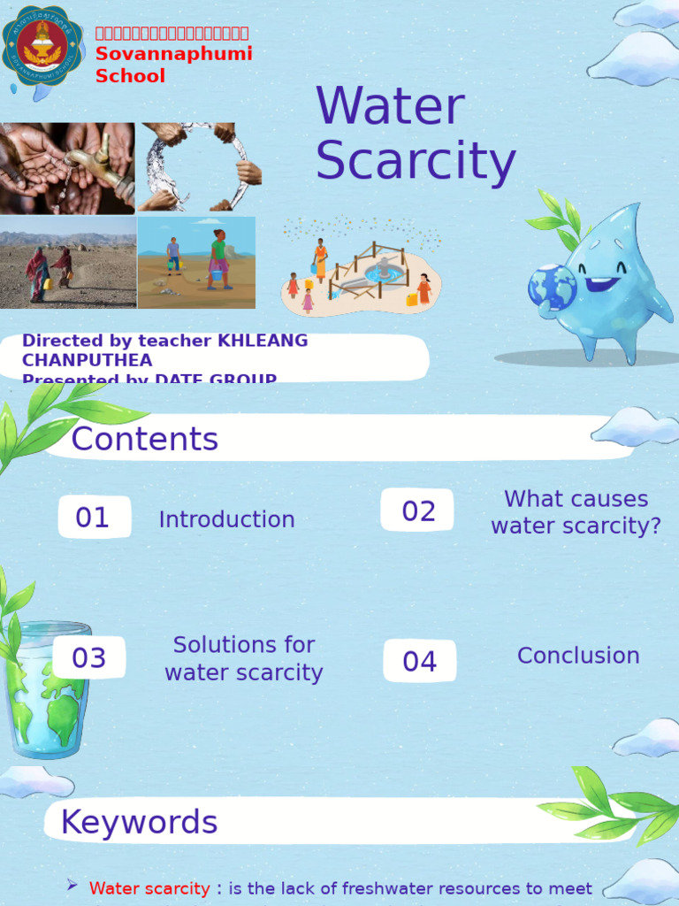 Water Scarcity Solutions | PDF | Water | Water Scarcity