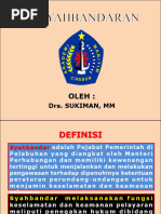 Tugas dan Fungsi Syahbandar di Pelabuhan | PDF