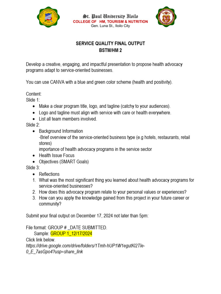 Service Quality Management | PDF