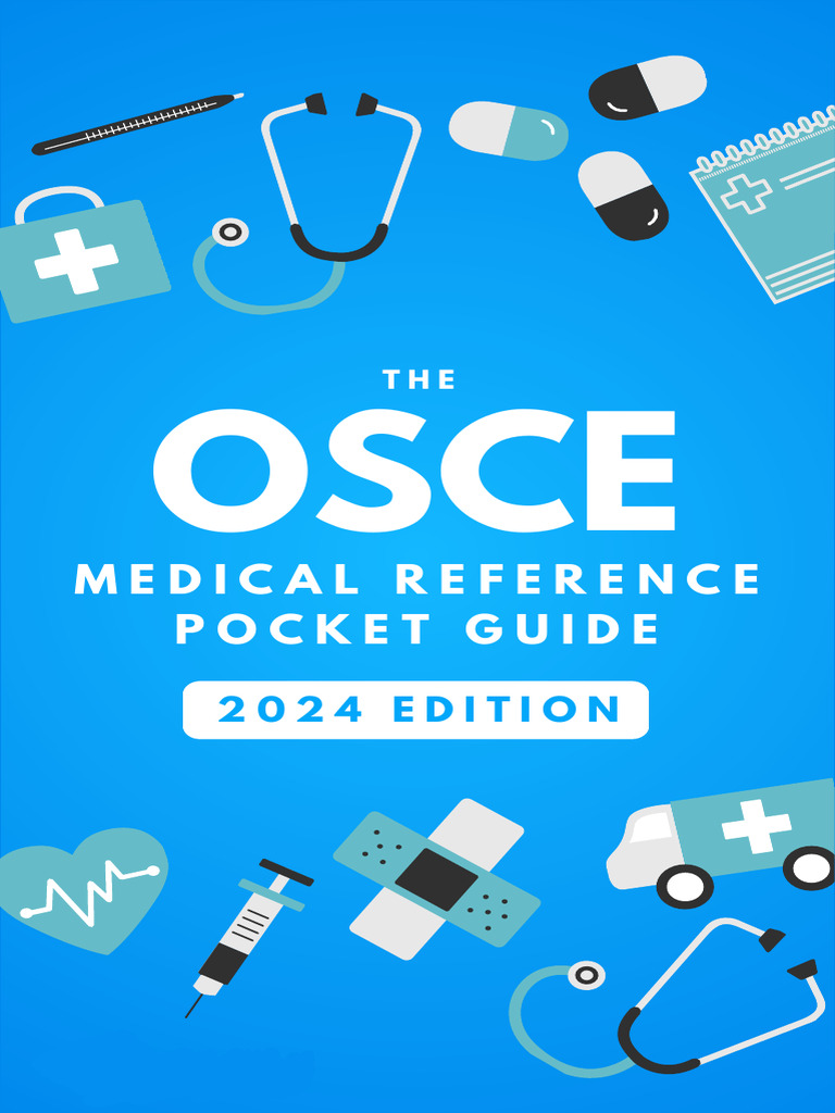 OSCE Medical Reference Pocket Guide 2024 | PDF | Causes Of Death ...