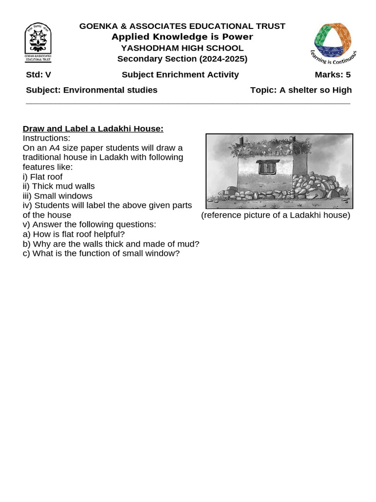 Subject Enrichment Activity | PDF